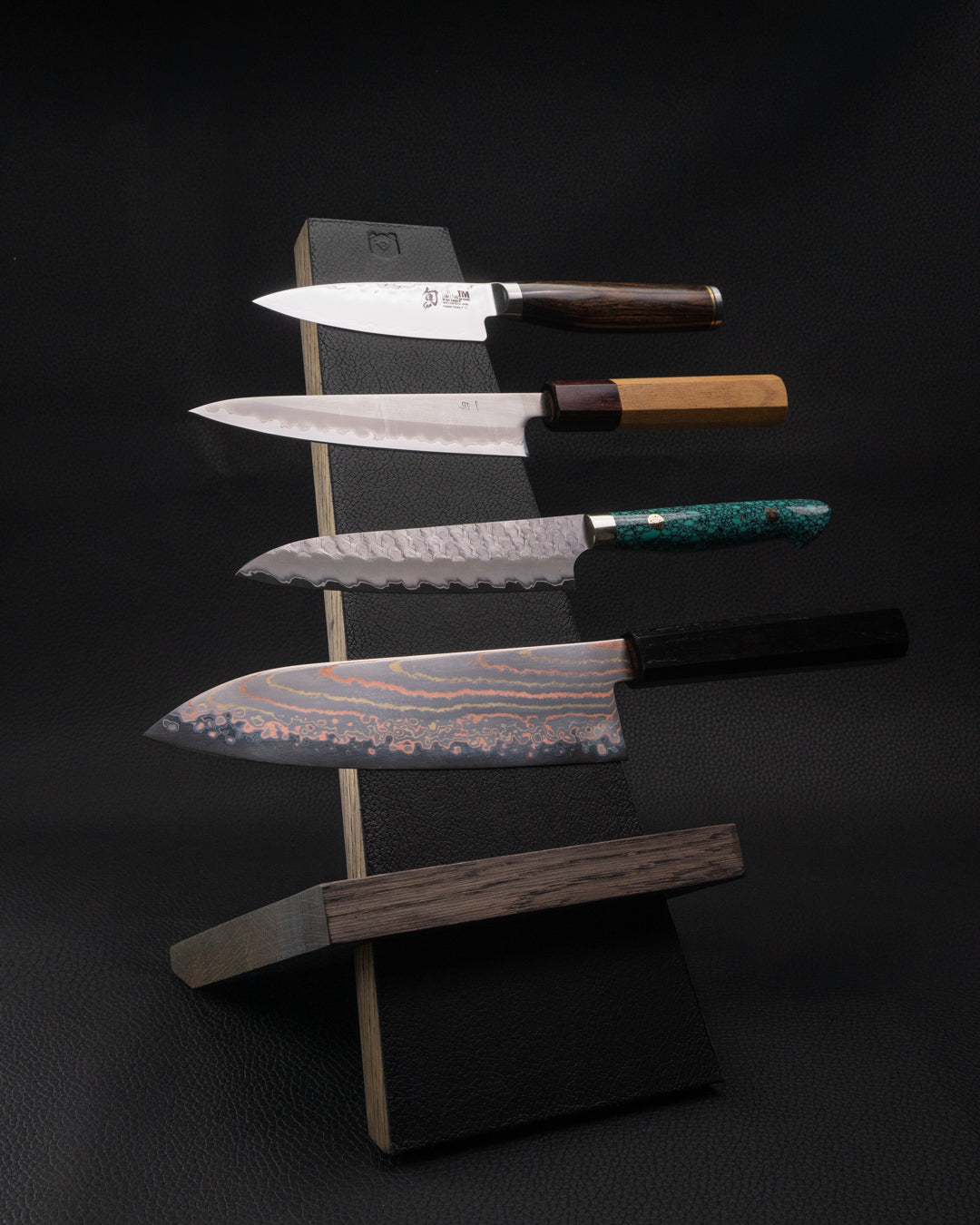 Magnetisk knivstativ eik – Tomatosharp